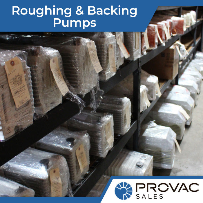Roughing and Backing Pumps - Finding The Best Solution
