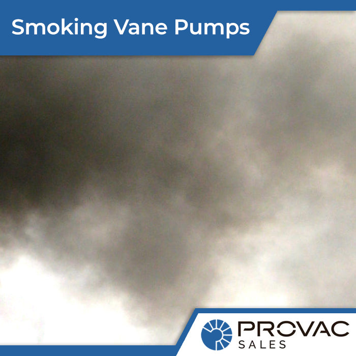 Excess Mist Coming From An Oil-Sealed Rotary Vane Pump