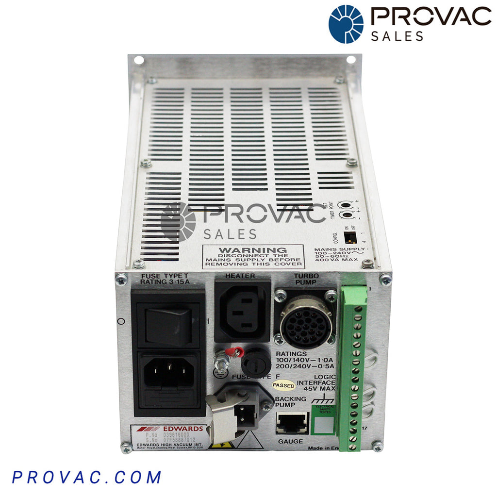 Edwards EXC-120 Turbo Pump Controller, Rebuilt