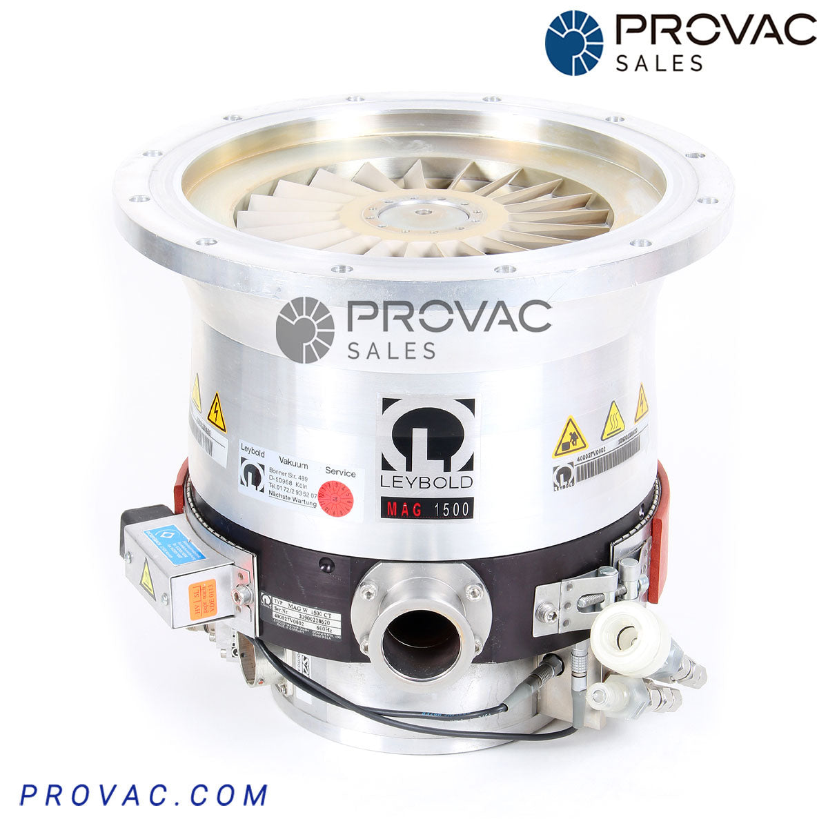 Leybold TMP-1500 Turbo Pump, Rebuilt