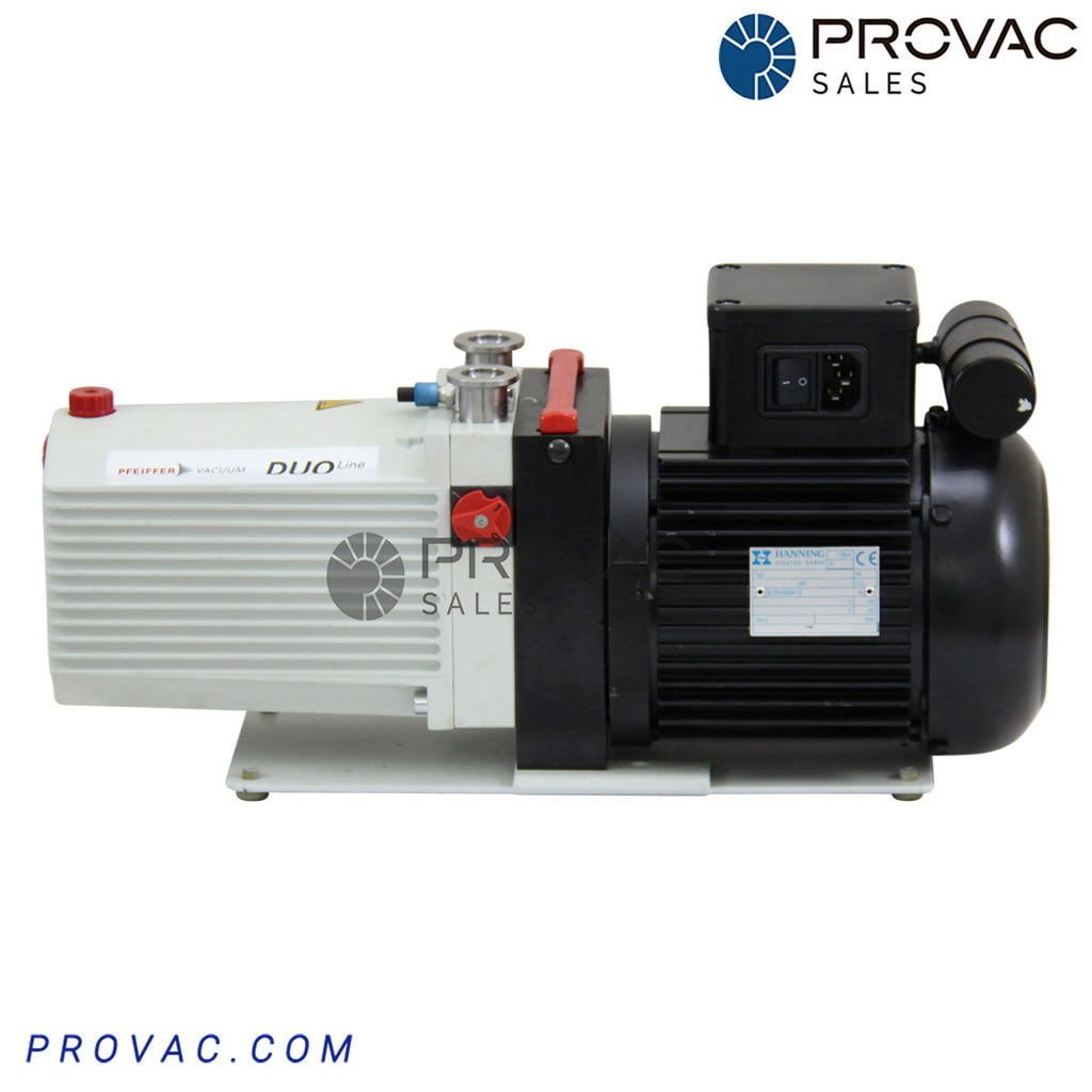 Pfeiffer DUO 11 Rotary Vane Pump, Rebuilt