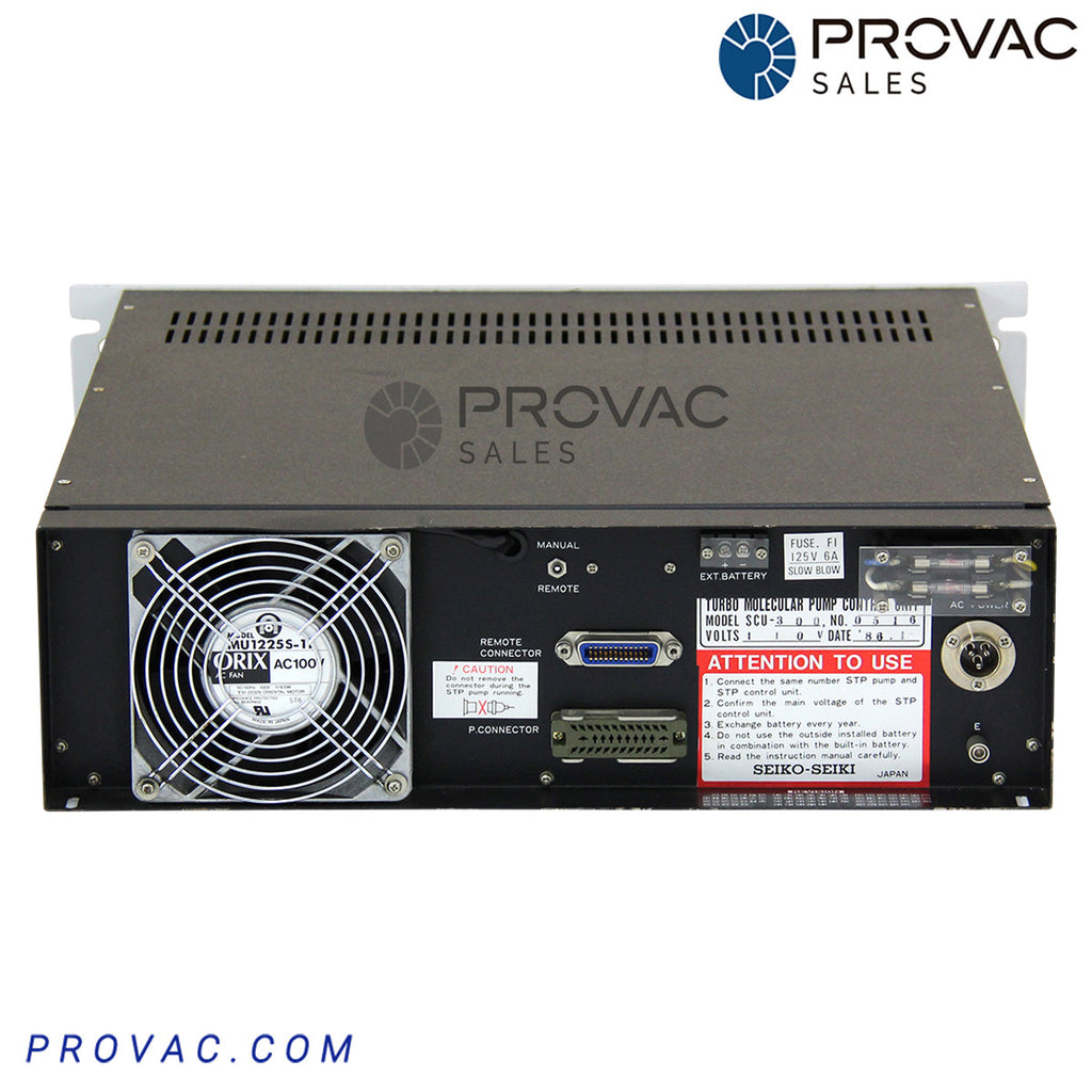 Seiko Seiki SCU-300 Turbo Pump Controller, Rebuilt